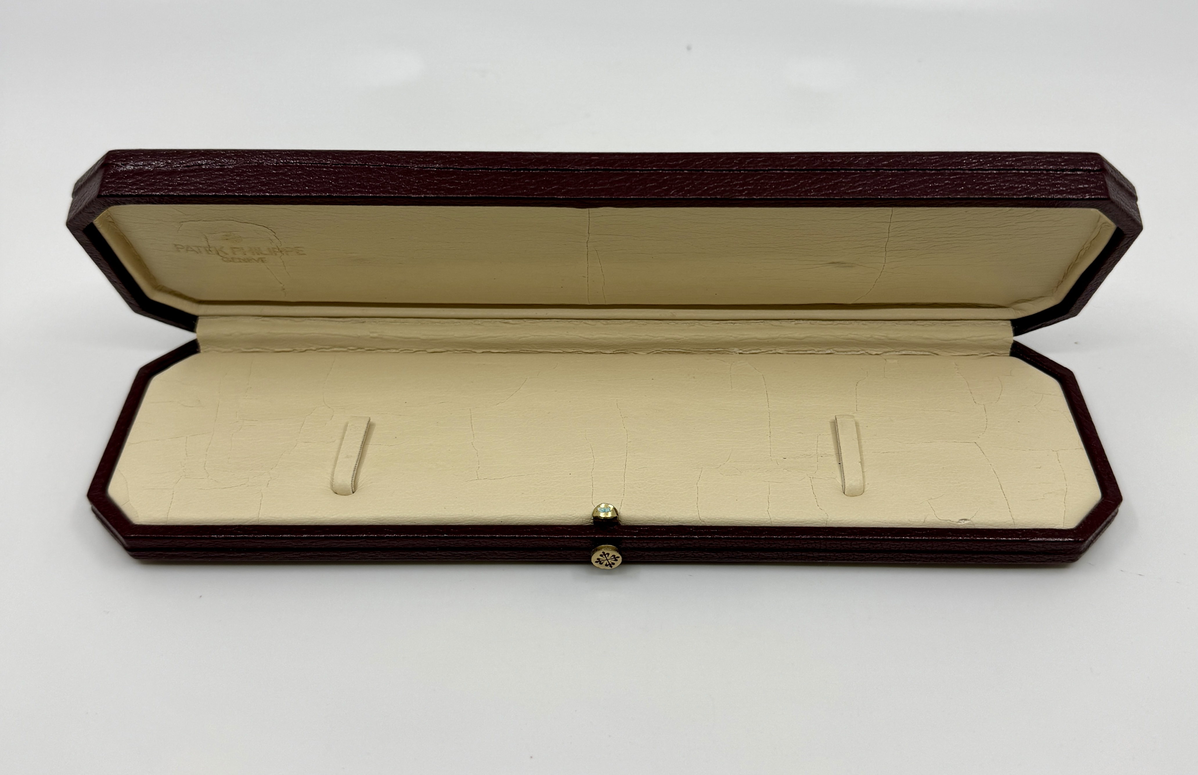 Patek Philippe lange Box für Lederband Modelle und Umkarton gebraucht
