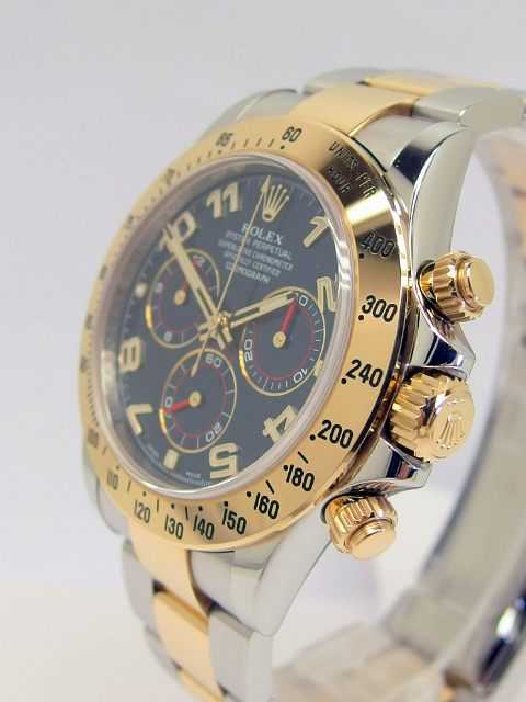 Rolex DAYTONA blue Racing 116523 Full Set 2014 gebraucht